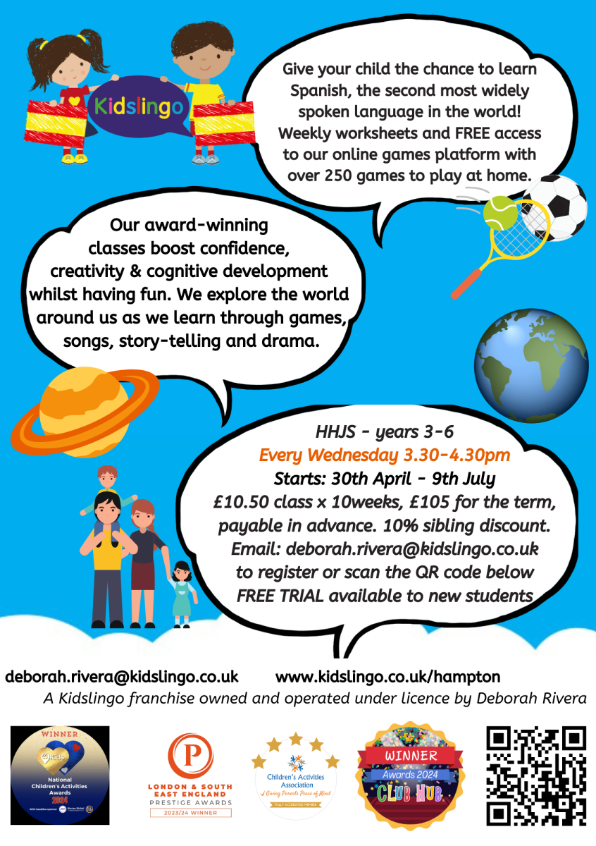 Hampton Hill Junior School | Extra Curricular Provision/ Clubs timetable